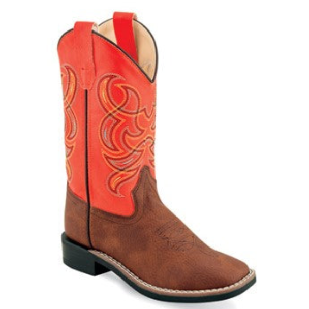 Botas Old West Cafe/Naranja – Corral Western Wear México