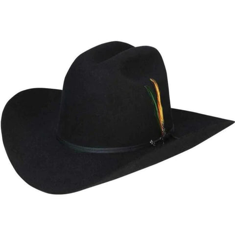 Tejana Stetson "Rancher" 6X Negra – Corral Western Wear México